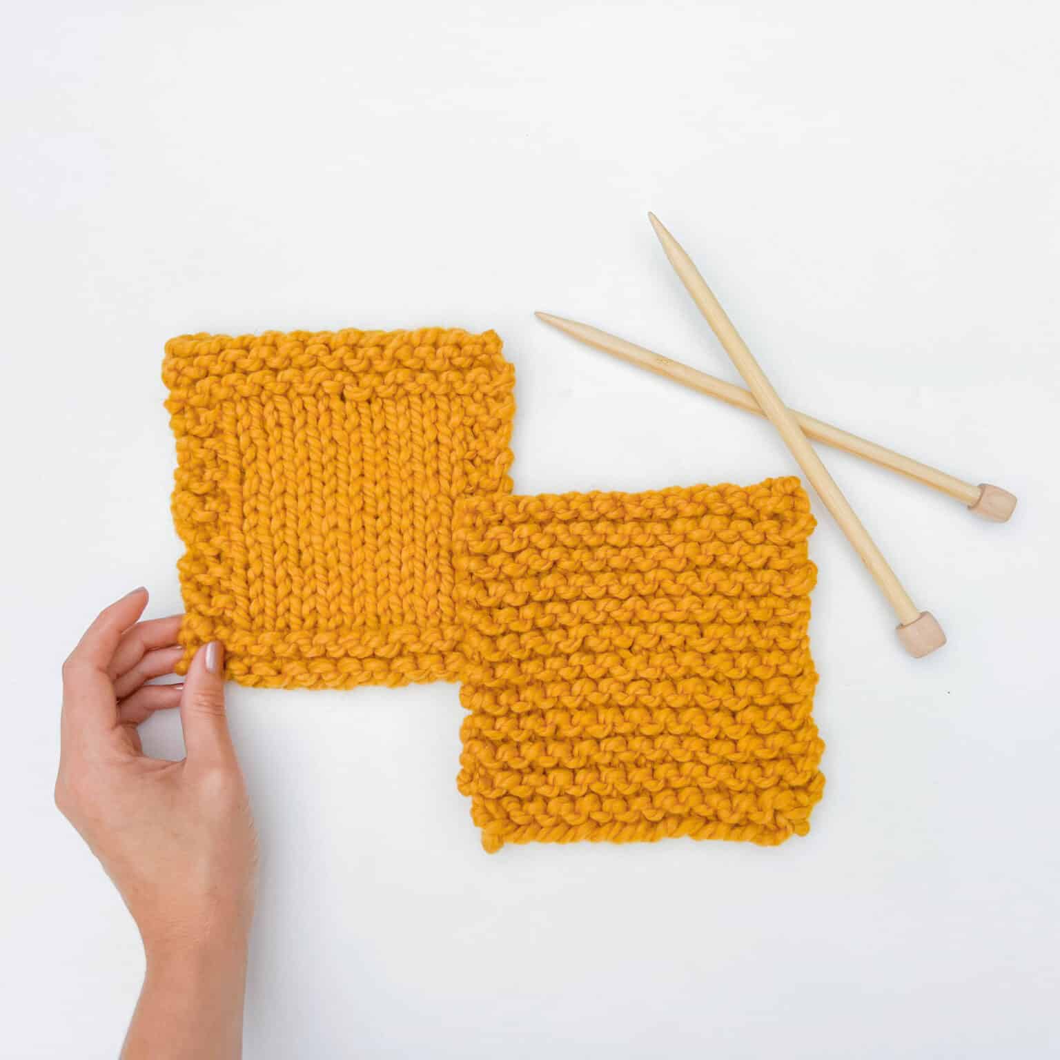 Garter Stitch [5 Easy Steps]