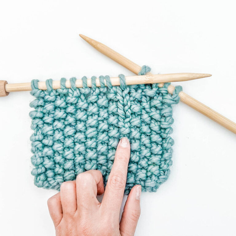 Seed Stitch for Knitting [2 Easy Methods]