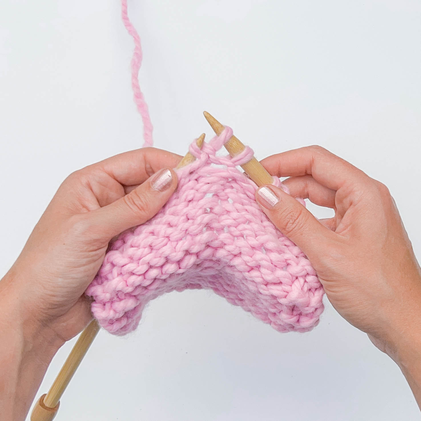 KFB Knitting and PFB Increases [4 Easy Steps]