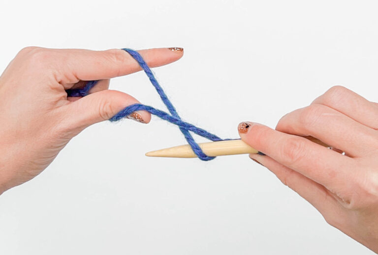 Tubular Cast On for Super Stretchy Knits [3 Easy Rows]