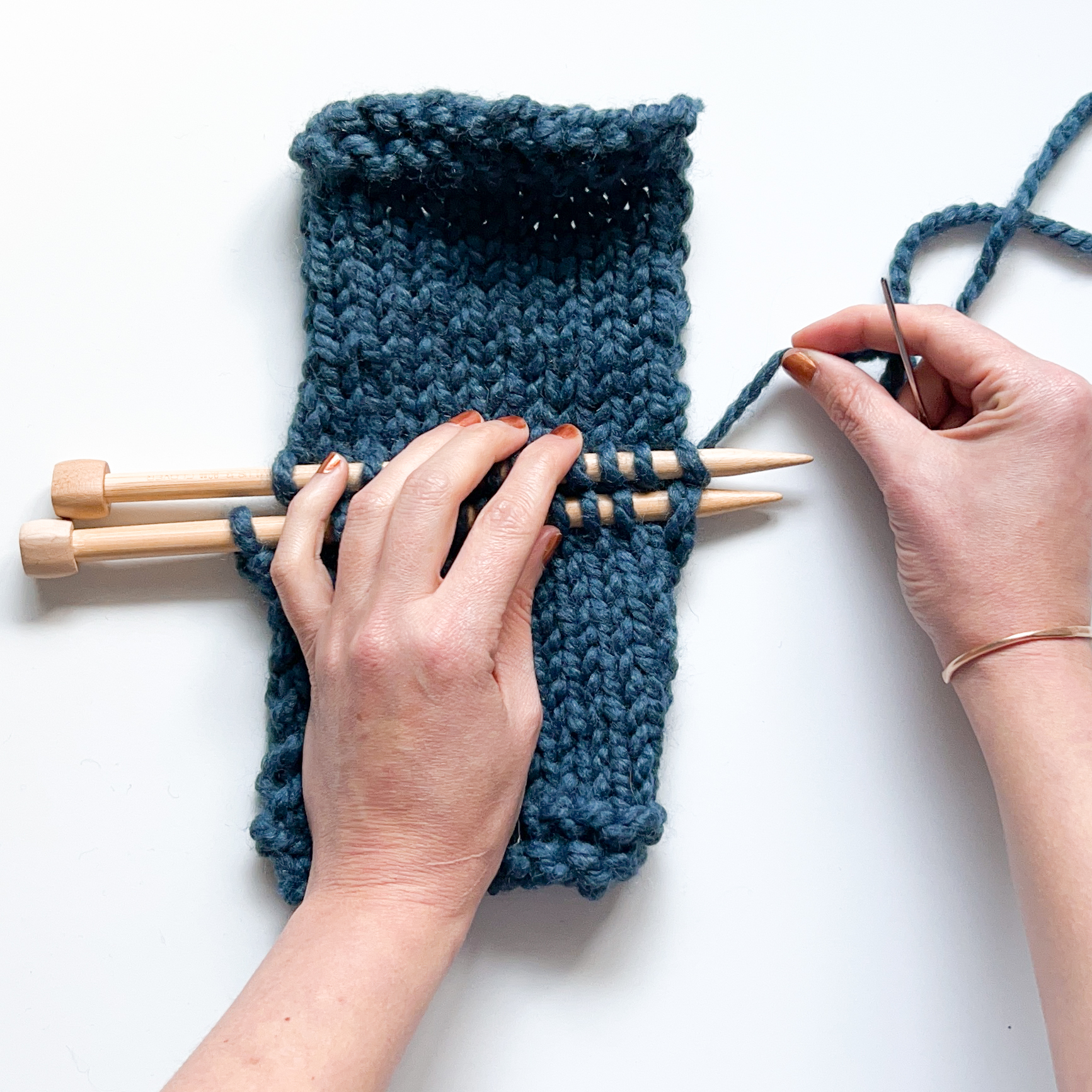 Kitchener Stitch For Invisible Seams 4 Quick Steps