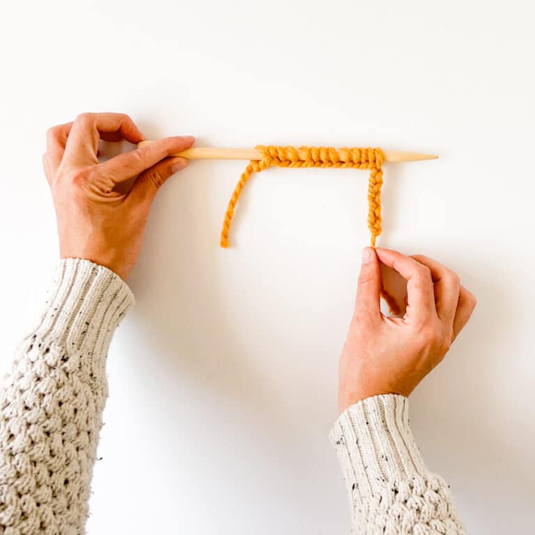 Provisional Cast On for Beginners [8 Easy Steps]