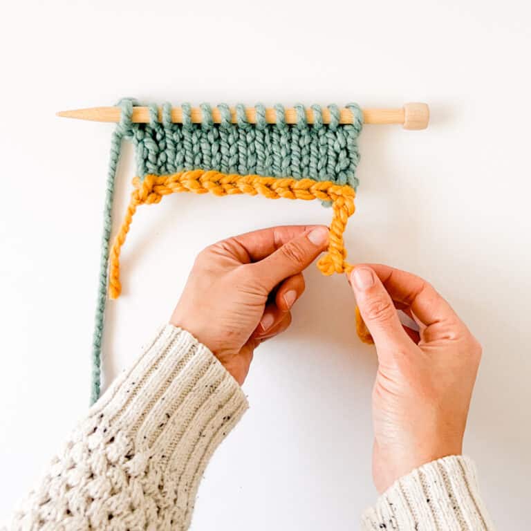 Provisional Cast On for Beginners [8 Easy Steps]