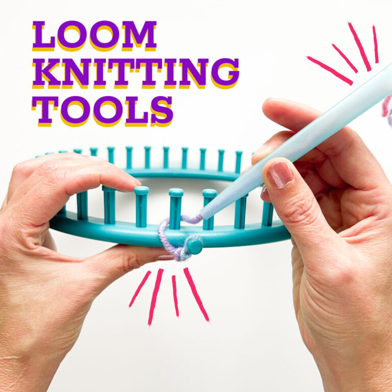 How to Use 3 Great Loom Knitting Tools for Beginners!