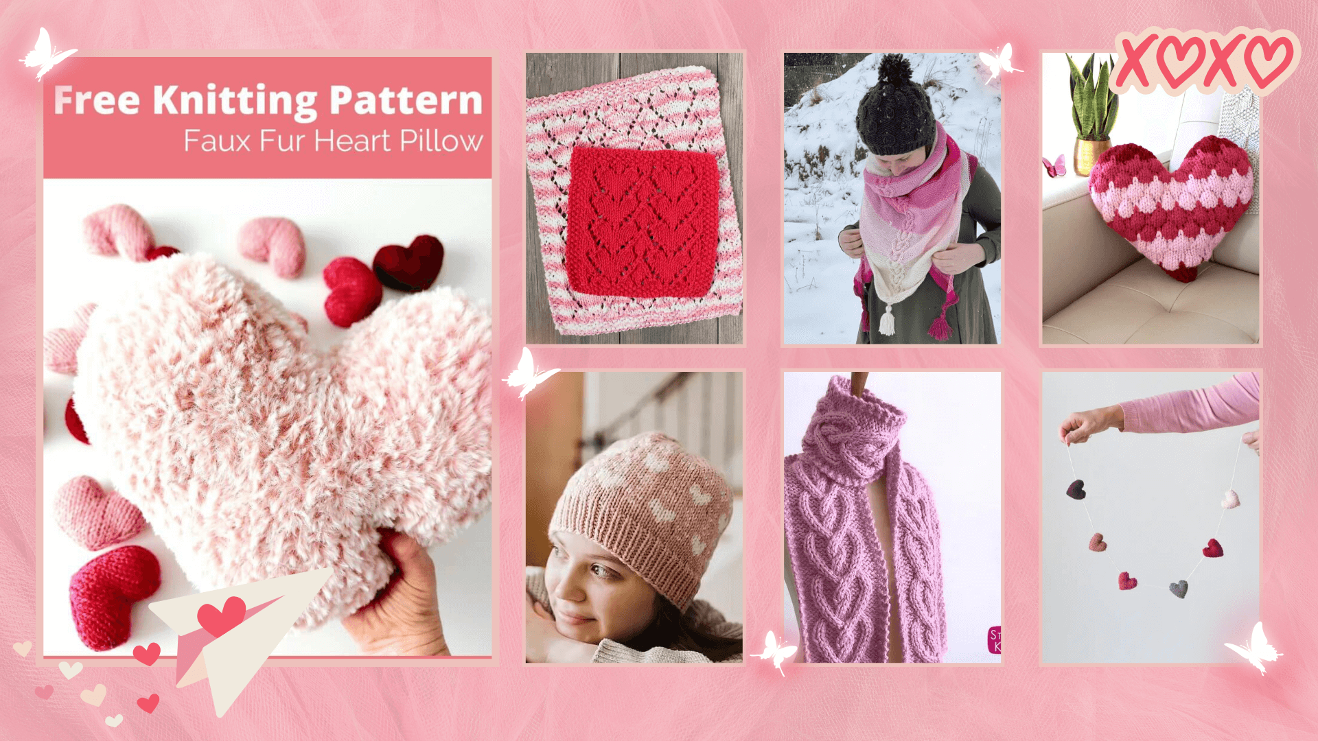 10 Free Heart Knitting Patterns for Valentine's Day! - Knitting.com