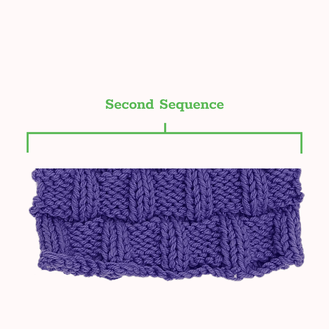 Easy Knit Basket Weave Pattern for Dishcloths: 4 Easy Steps!