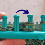 Free Loom Knit Scarf Pattern: The Mossy Forest Path Infinity Scarf ...