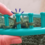 Free Loom Knit Scarf Pattern: The Mossy Forest Path Infinity Scarf ...