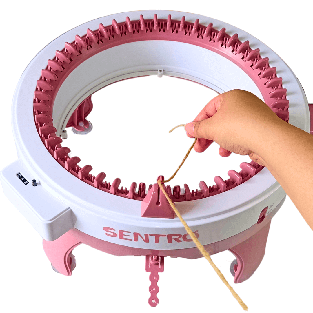 How to Use The SENTRO Knitting Machine for Beginners - Knitting.com