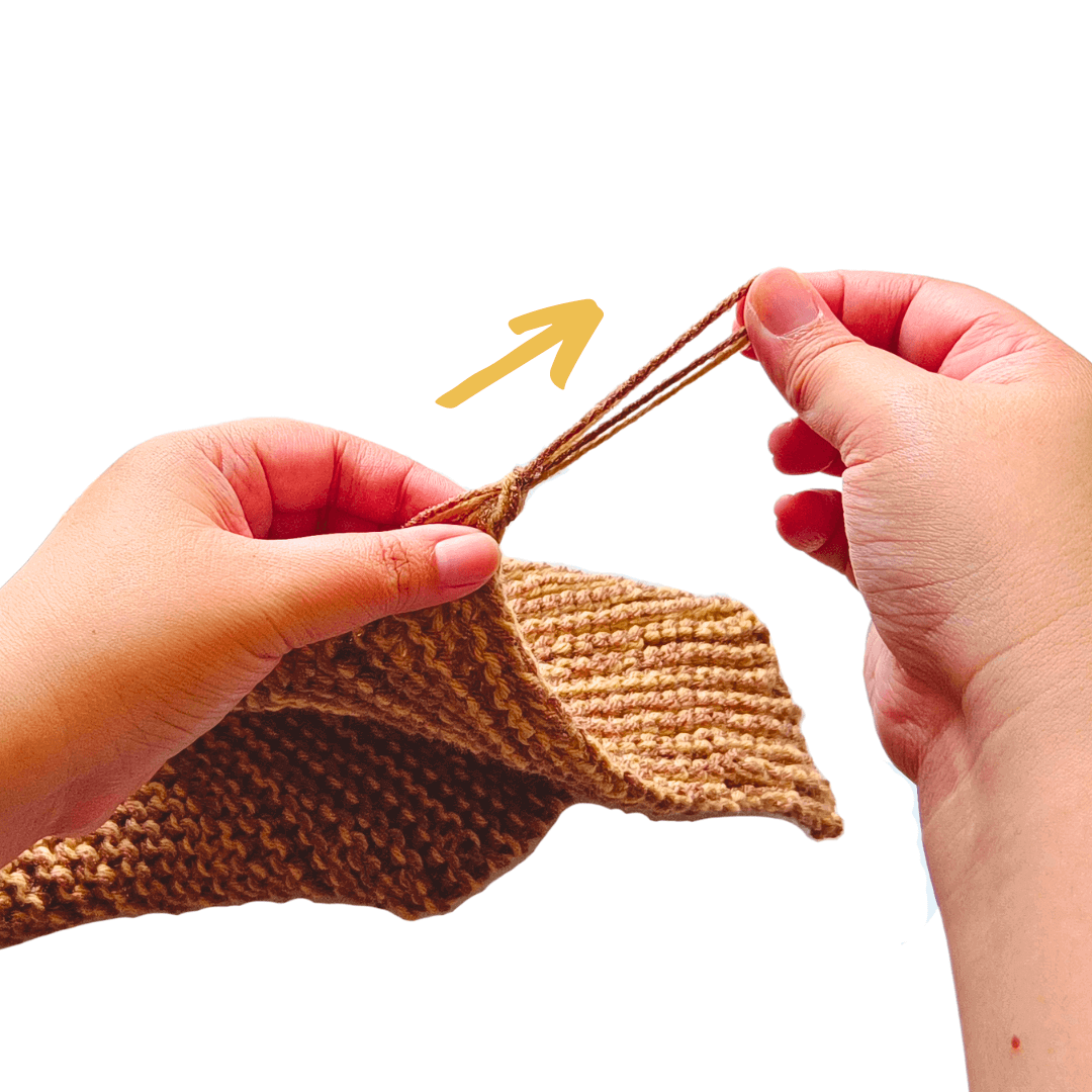 Free Knit Scarf Pattern for Beginners: The All-Knit Stitch Chunky Scarf ...