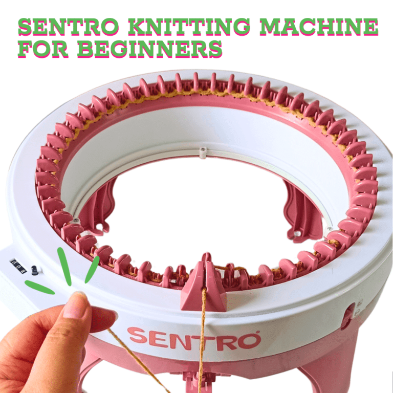 How to Use The SENTRO Knitting Machine for Beginners - Knitting.com