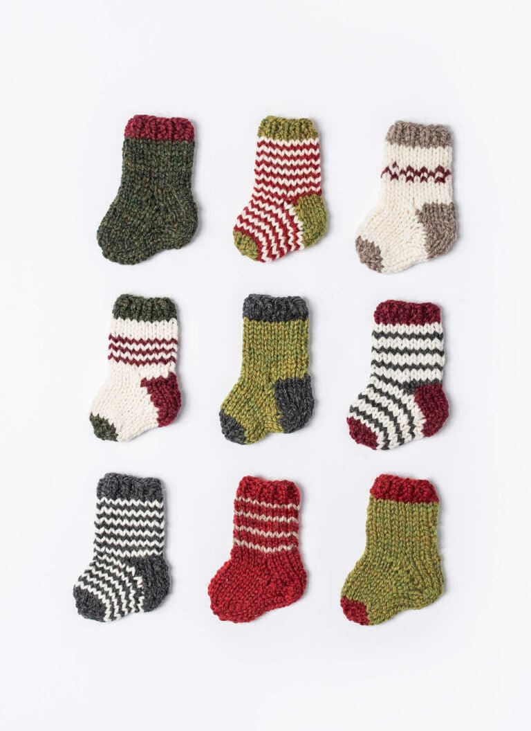 10 Cheerful Christmas Stocking Knitting Patterns - Knitting.com