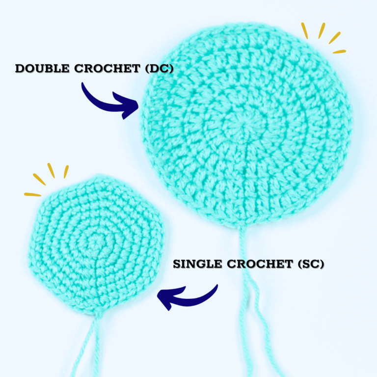 How to Crochet a Circle for Beginners: 3 Easy Steps and More ...