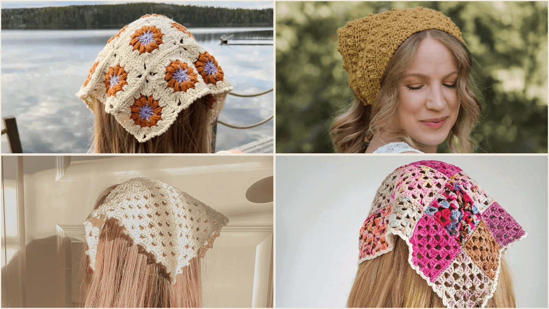7 Super Cute Crochet Bandana Patterns for Beginners! - Knitting.com