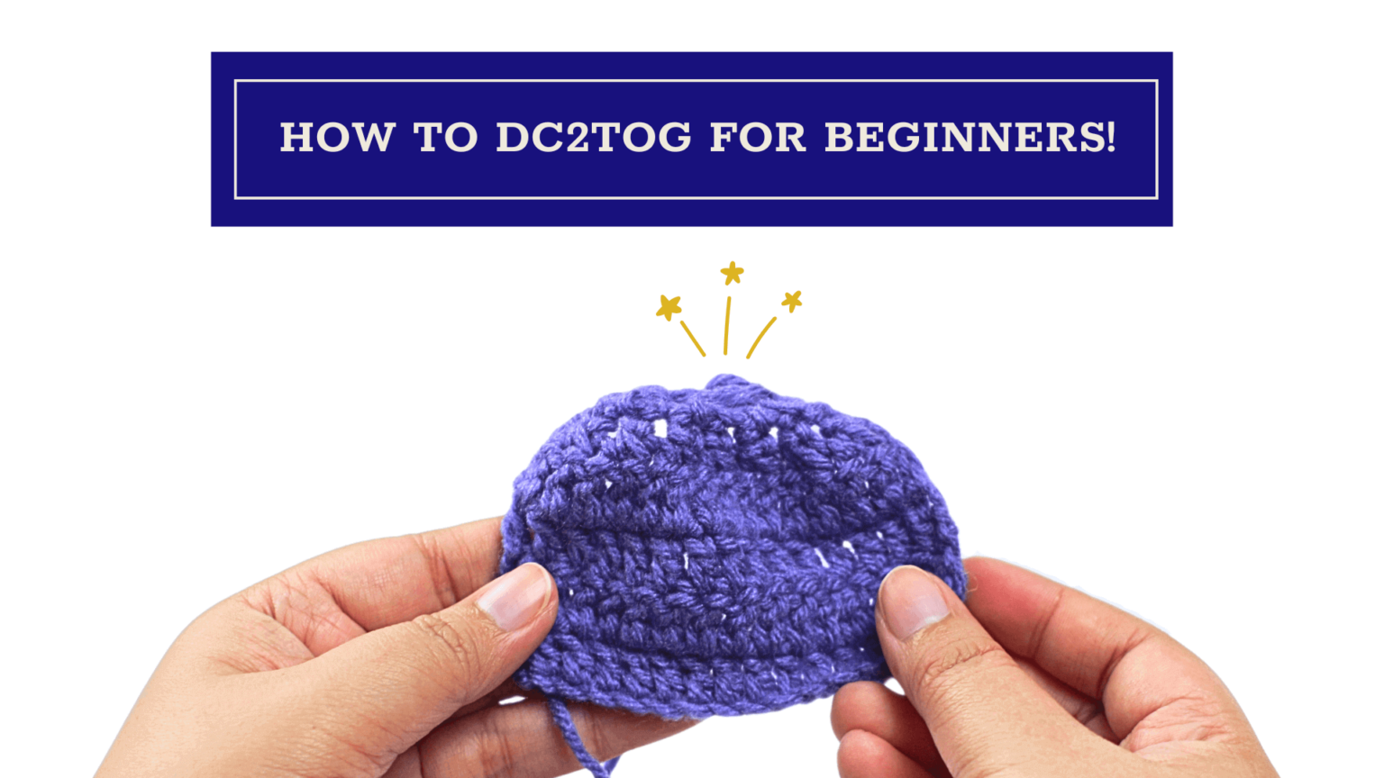 How to Single Crochet Decrease - Easy SC2TOG Crochet for Beginners! - Knitting.com
