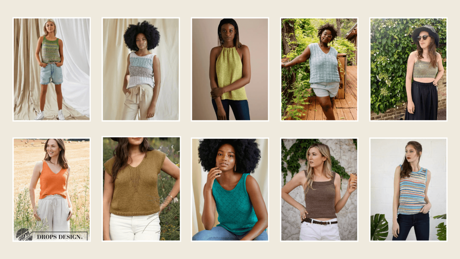 10 Elegant Knit Tank Top Patterns for Every Knitter! - Knitting.com