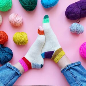 Top 10 Super Simple Beginner Sock Knitting Patterns - Knitting.com