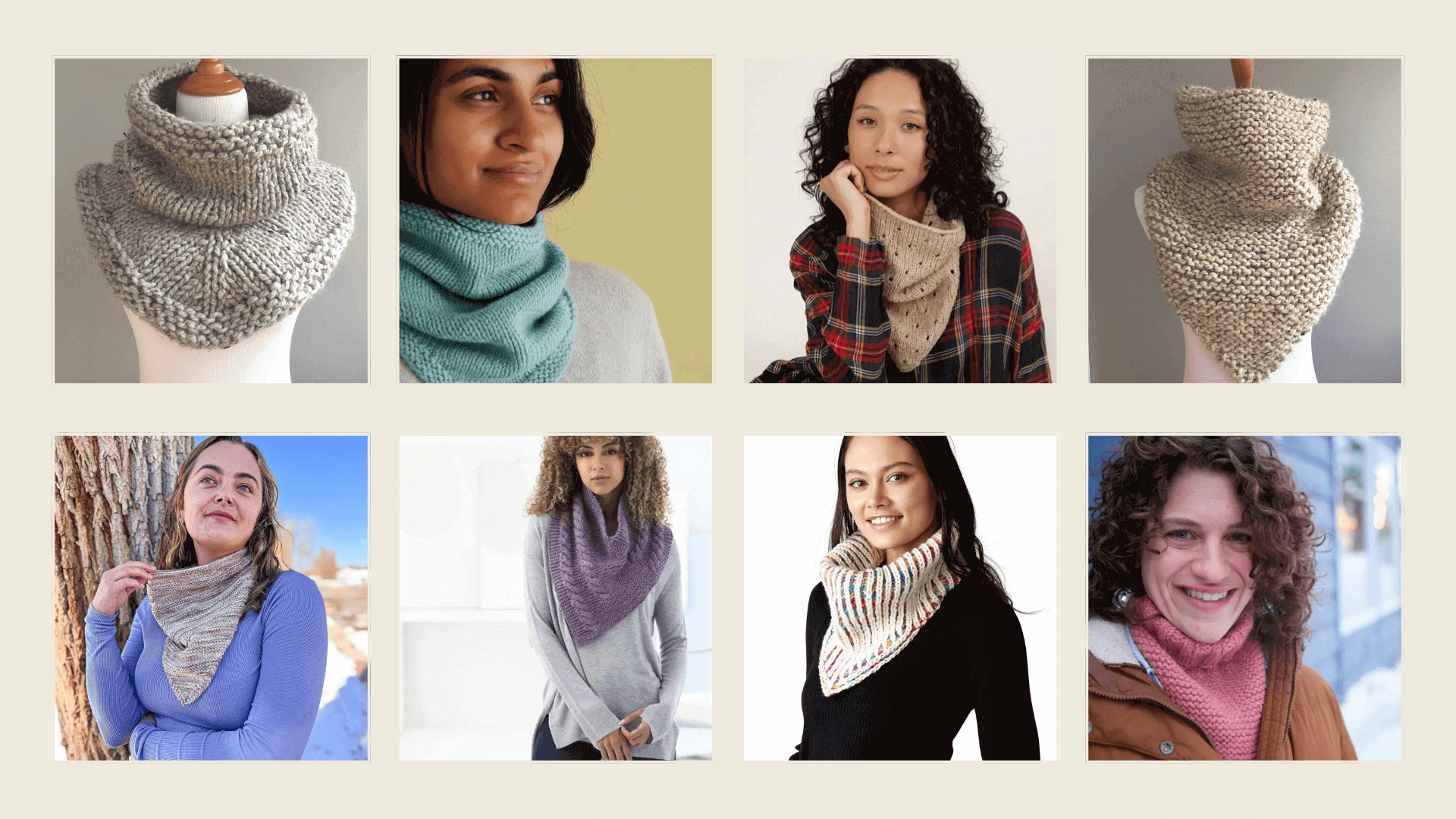 Easy Bandana Cowl Knitting Patterns that Look 10/10 - Knitting.com