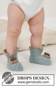 12 Free Precious Knit Baby Booties Patterns - Knitting.com