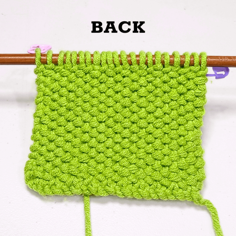 How to Knit the Linen Stitch in Just 2 Easy Rows - Knitting.com